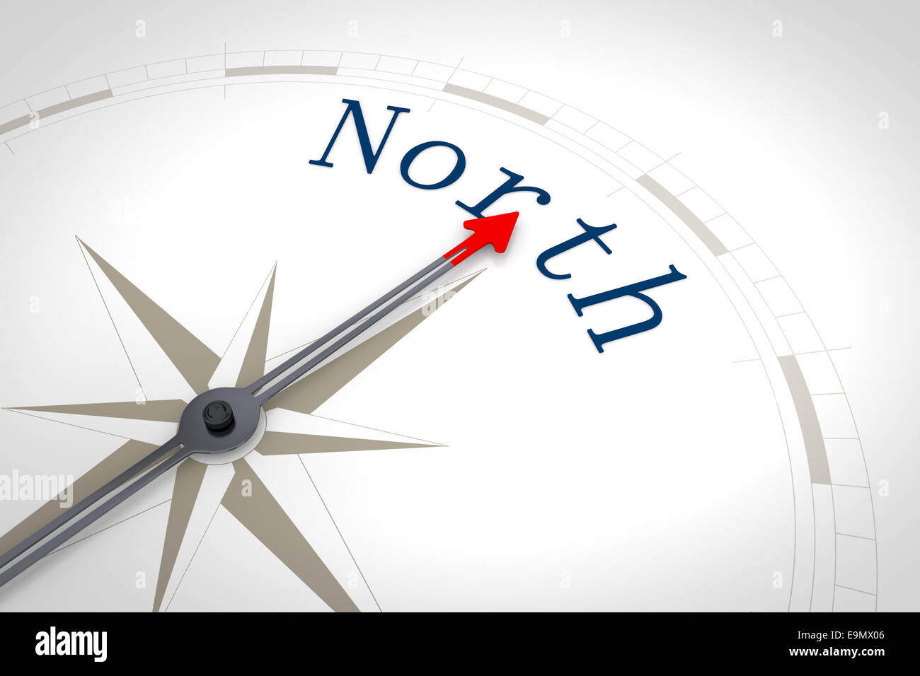 Boussole nord Banque de photographies et d’images à haute résolution ...