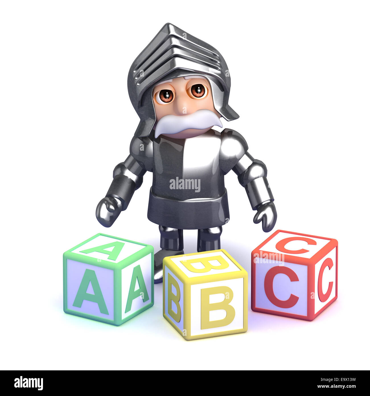 Medieval alphabet Banque d'images détourées - Alamy