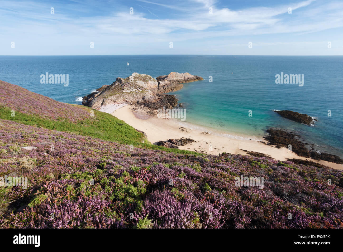Cap D'Erquy, sur la Côte de Penthièvre. Cotes d'Armor, Bretagne, France ...