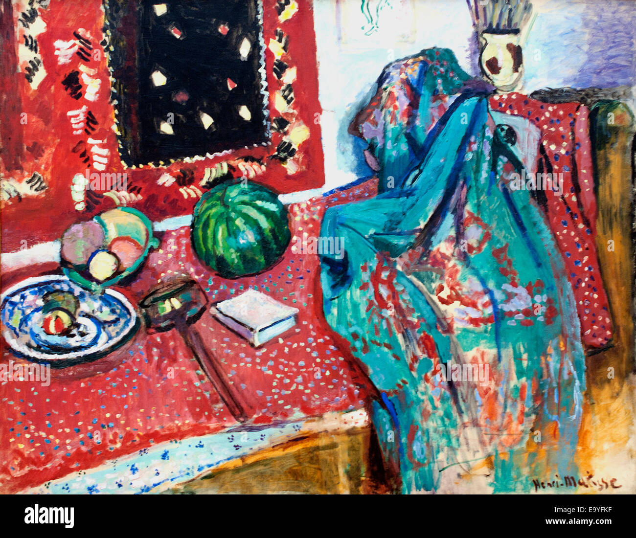 Les Tapis Rouge - le tapis rouge 1906 par Henri Matisse France peintre ...