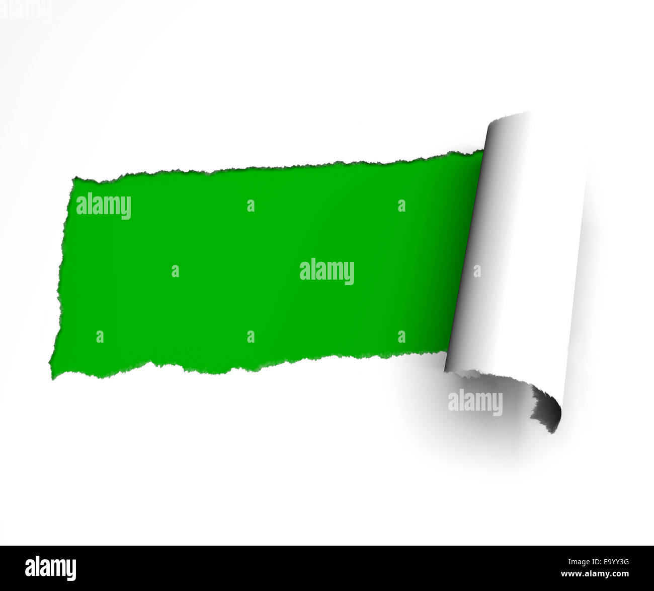Bande verte Banque d'images détourées - Alamy
