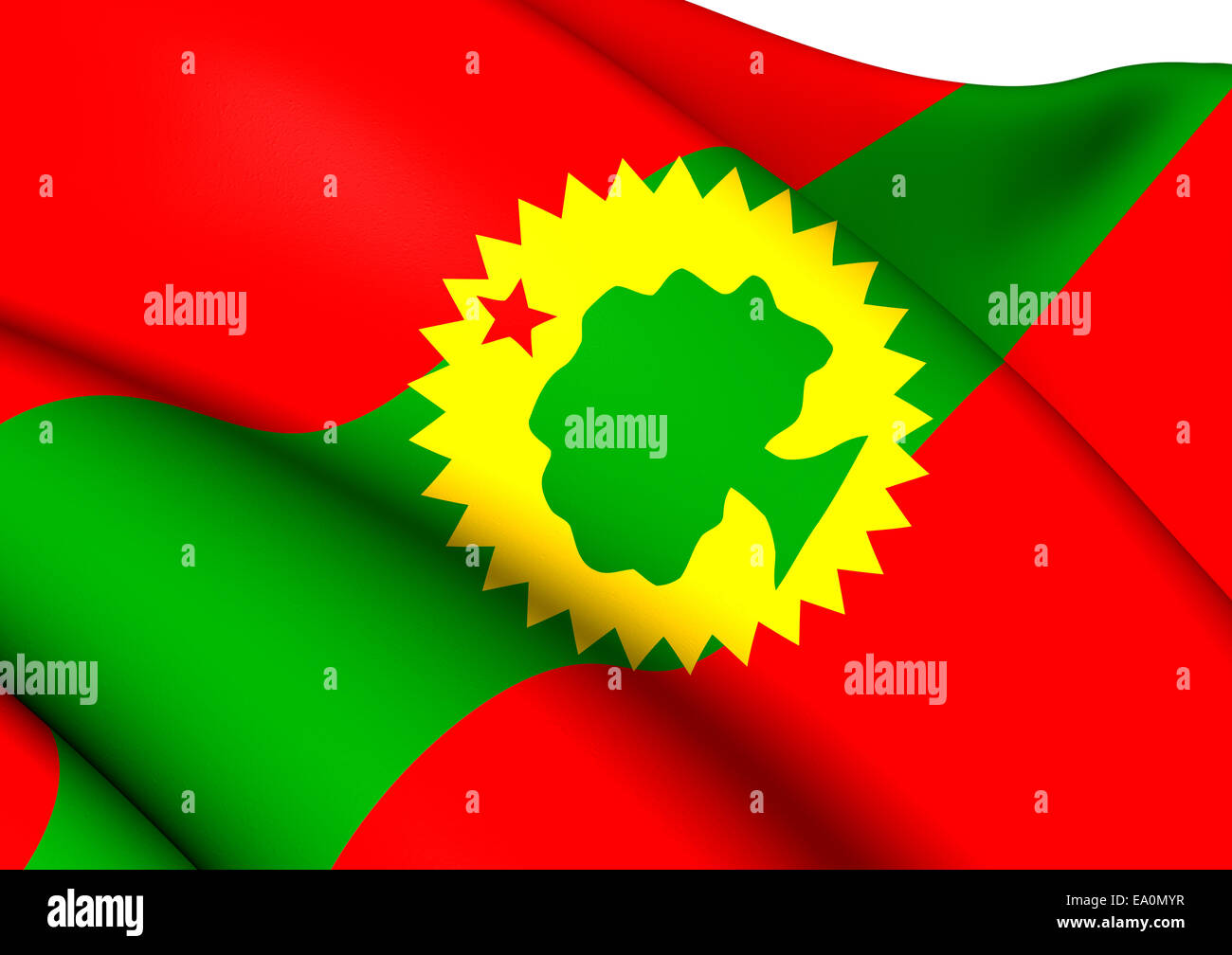 Drapeau oromo Banque de photographies et d’images à haute résolution ...