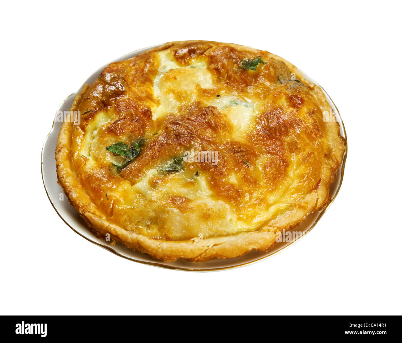 Tarte au poisson Banque d'images détourées - Alamy