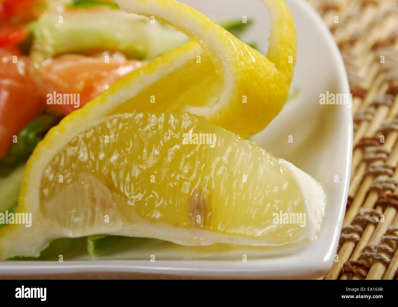 Quartier de citron Banque de photographies et d’images à haute ...