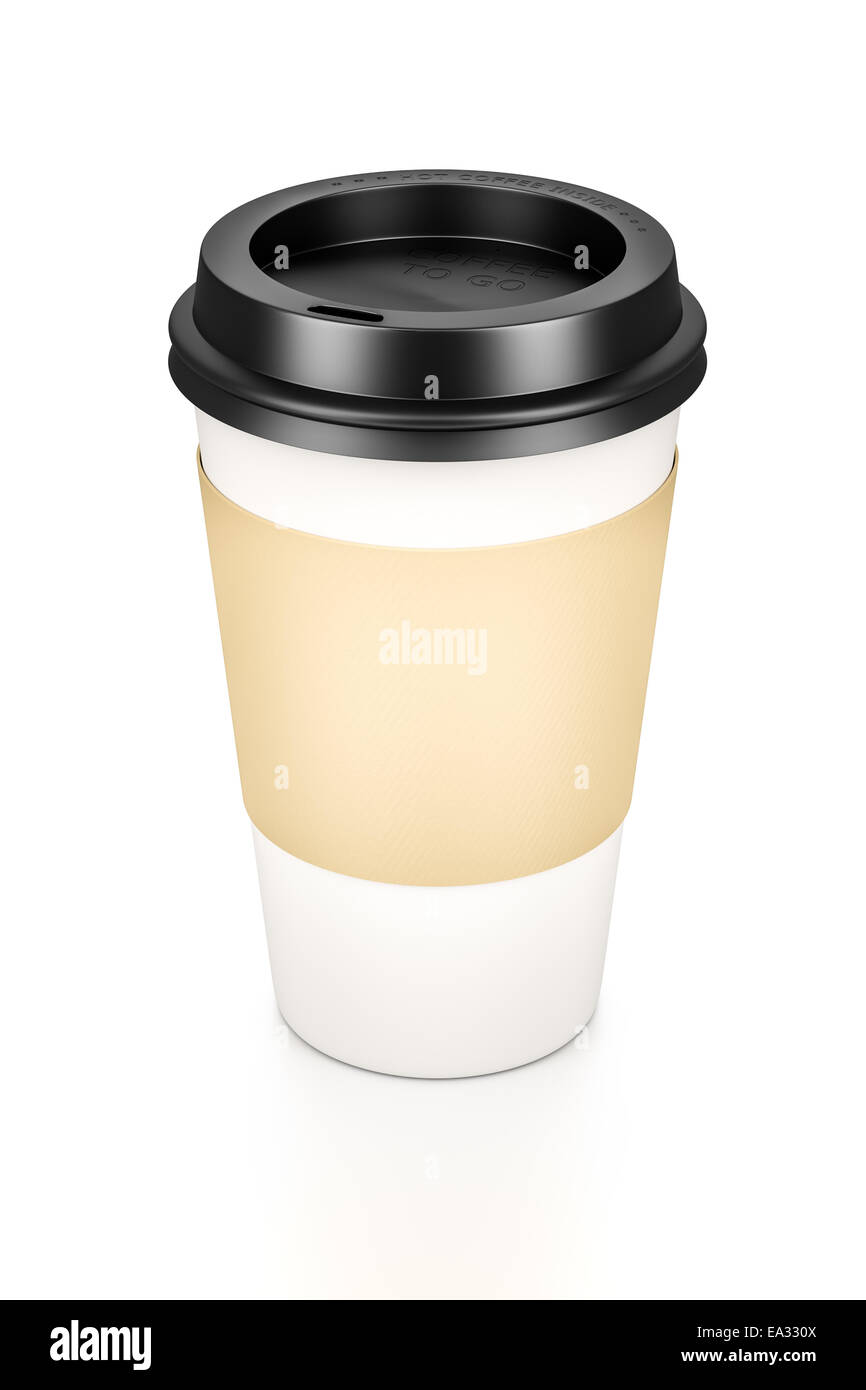 Cafe latte emporté Banque de photographies et d’images à haute ...