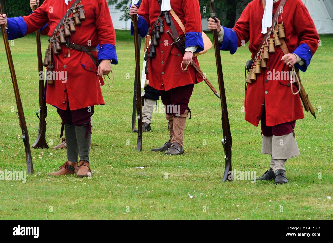 Les redcoats Banque de photographies et d’images à haute résolution - Alamy