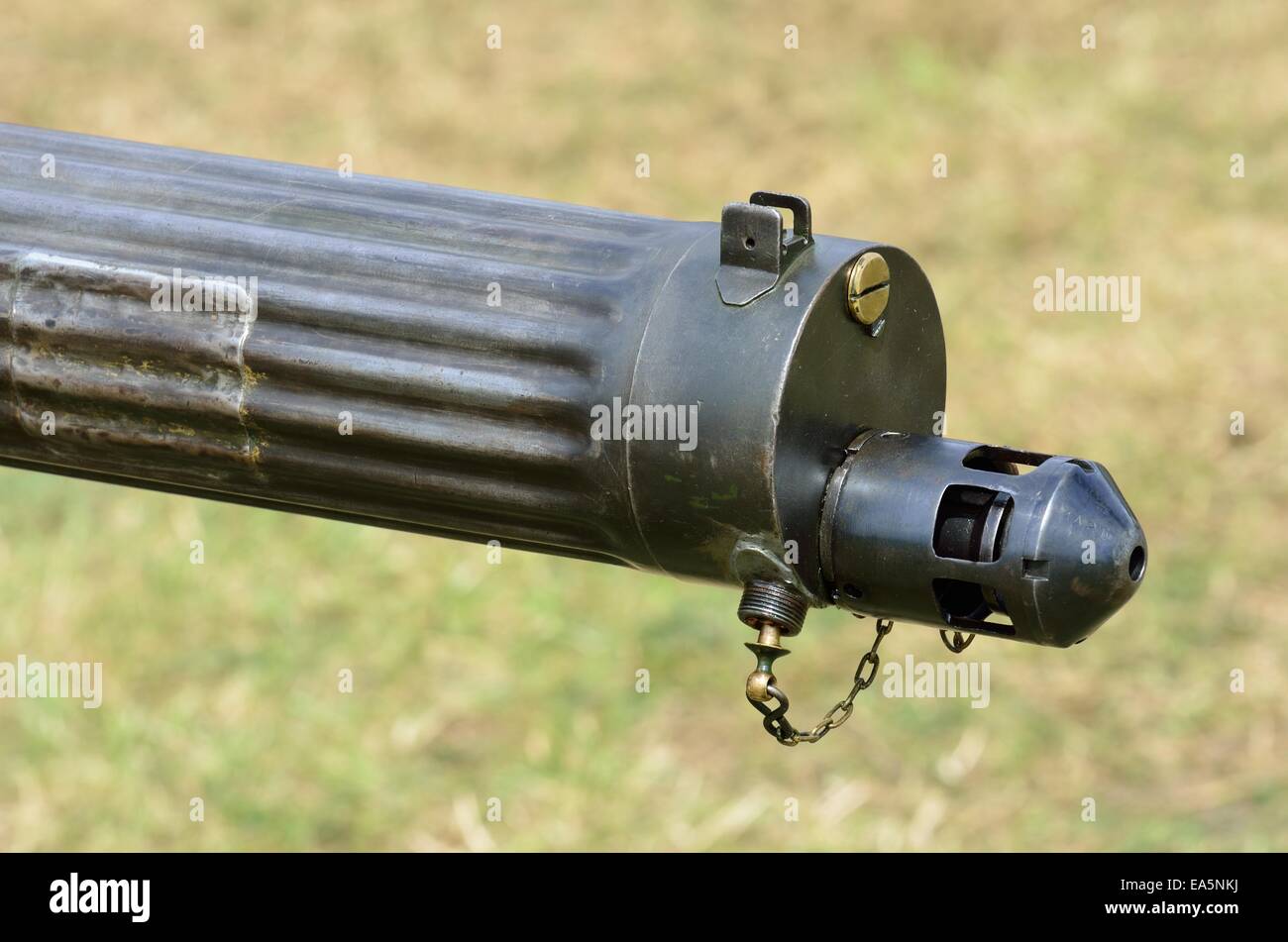 Barrel machine gun Banque de photographies et d’images à haute ...