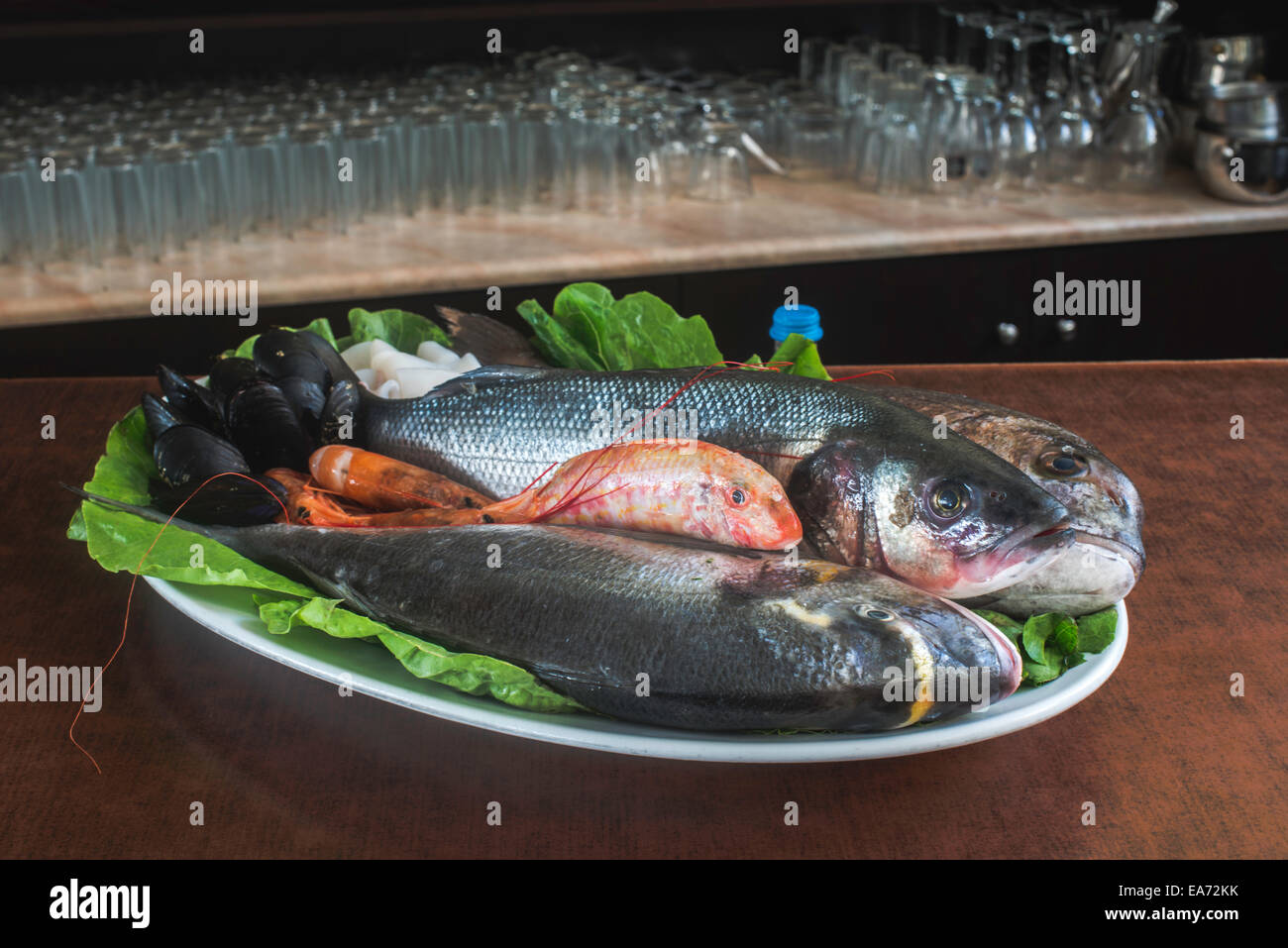 Restaurant de poisson frais Banque de photographies et d’images à haute ...