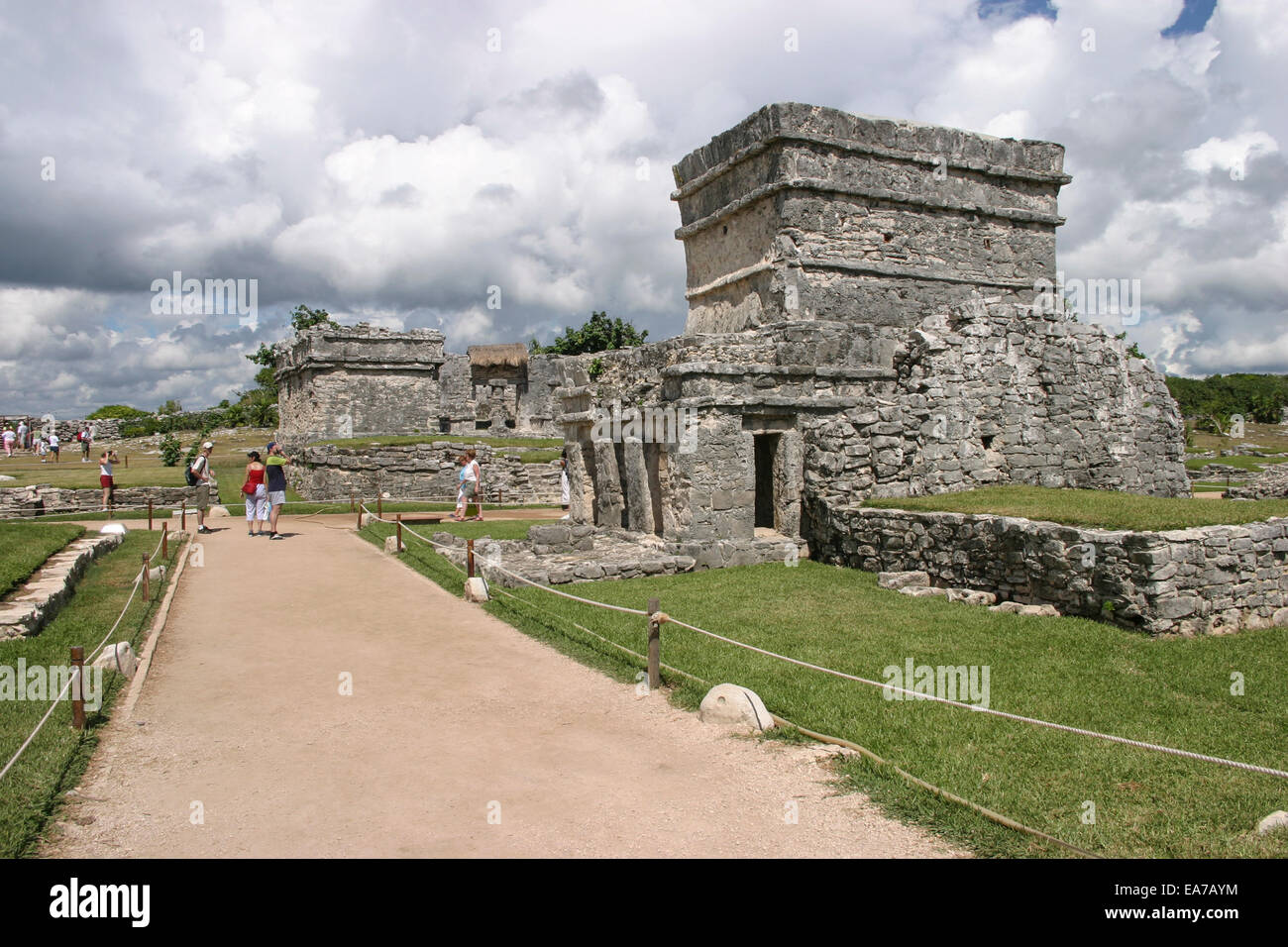 Mayan ruins tulum mexico monuments Banque de photographies et d’images ...