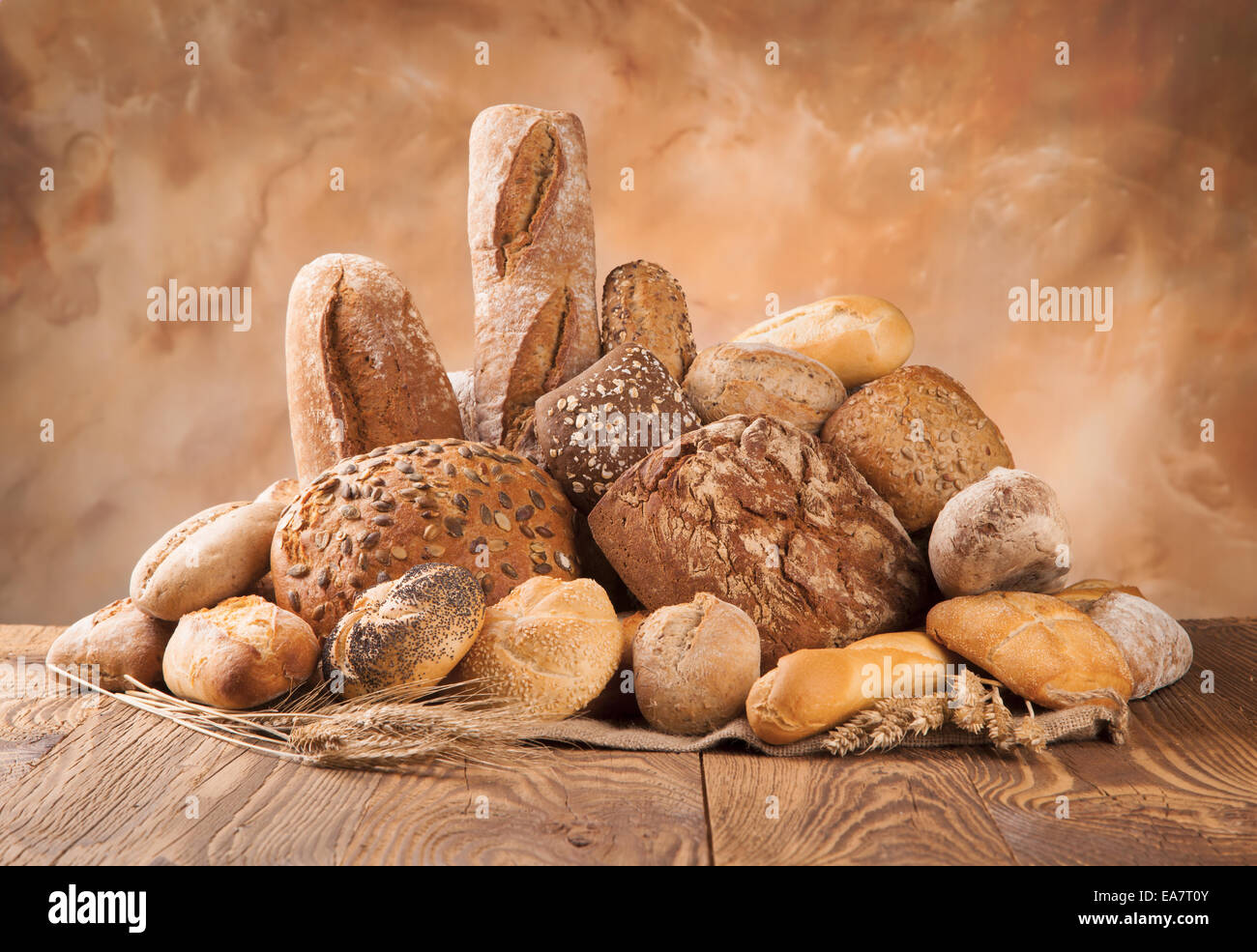 Sortes de pain baguettes Banque de photographies et d’images à haute ...