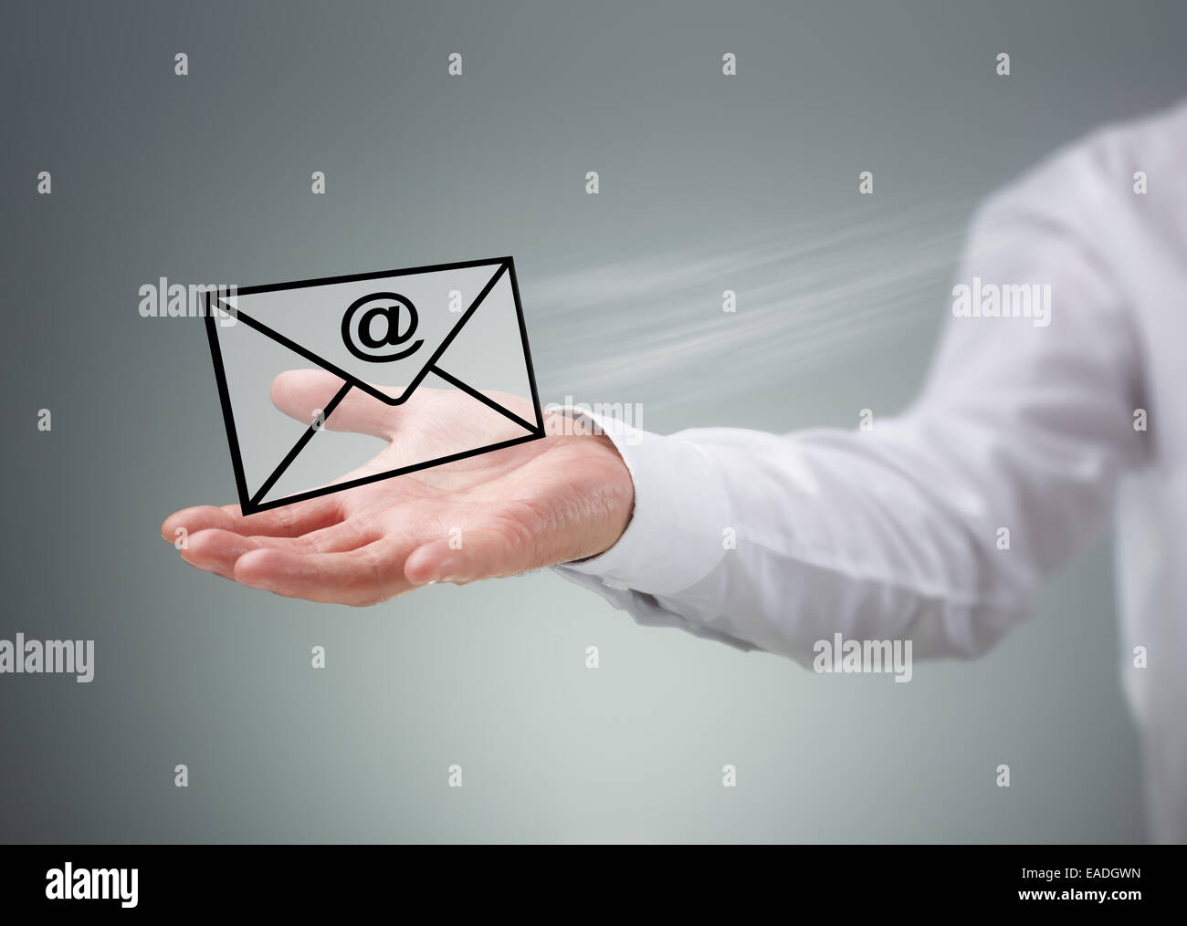 Contactez-nous par e-mail Photo Stock - Alamy