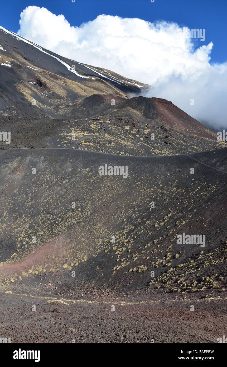 Scoria rouge roche volcanique Banque de photographies et d’images à ...