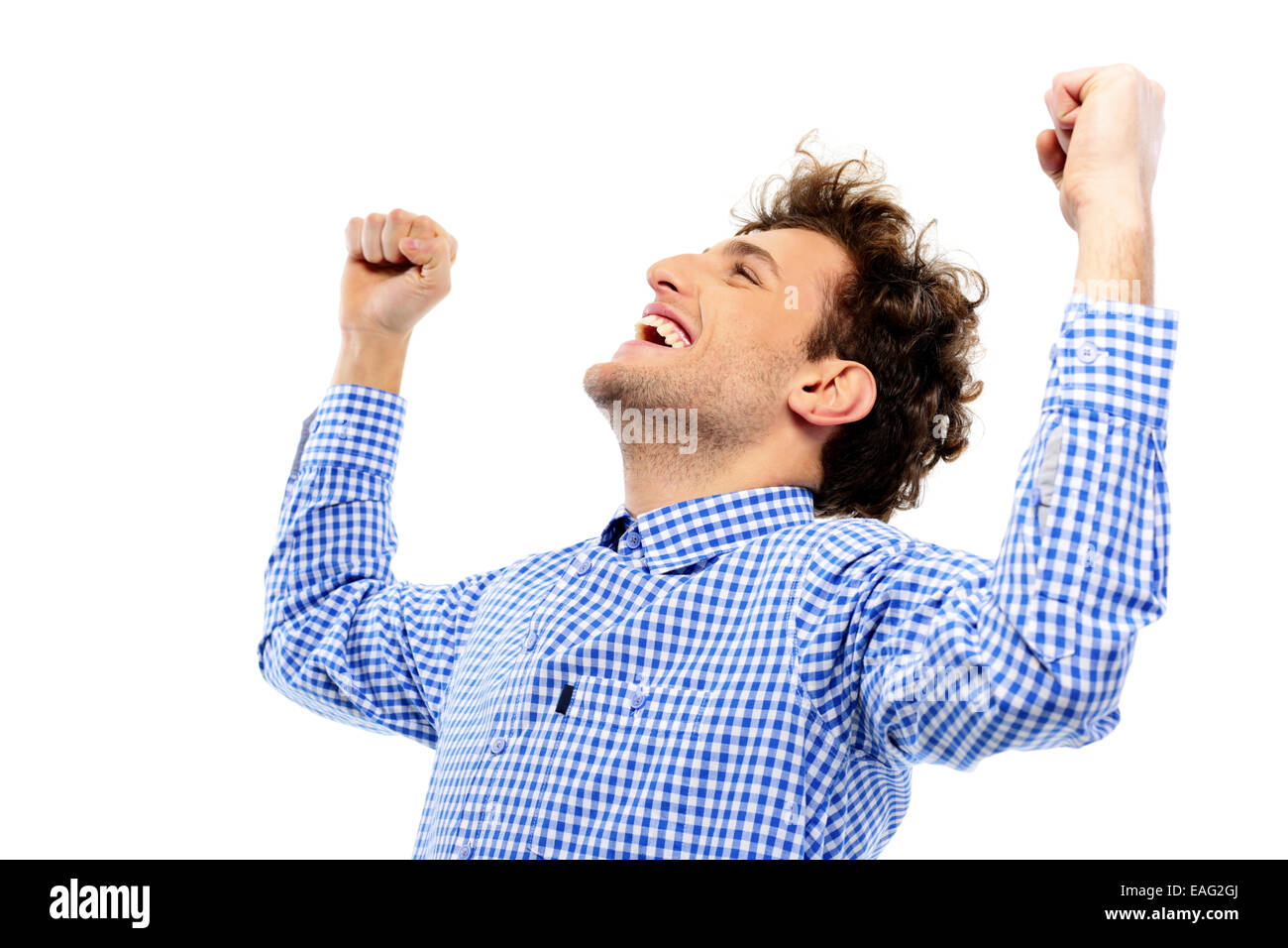 Homme heureux Banque de photographies et d’images à haute résolution ...