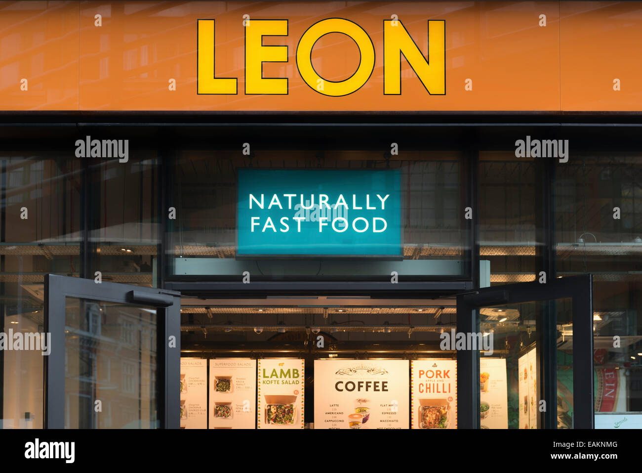 Leon restaurant sign logo Banque de photographies et d’images à haute ...