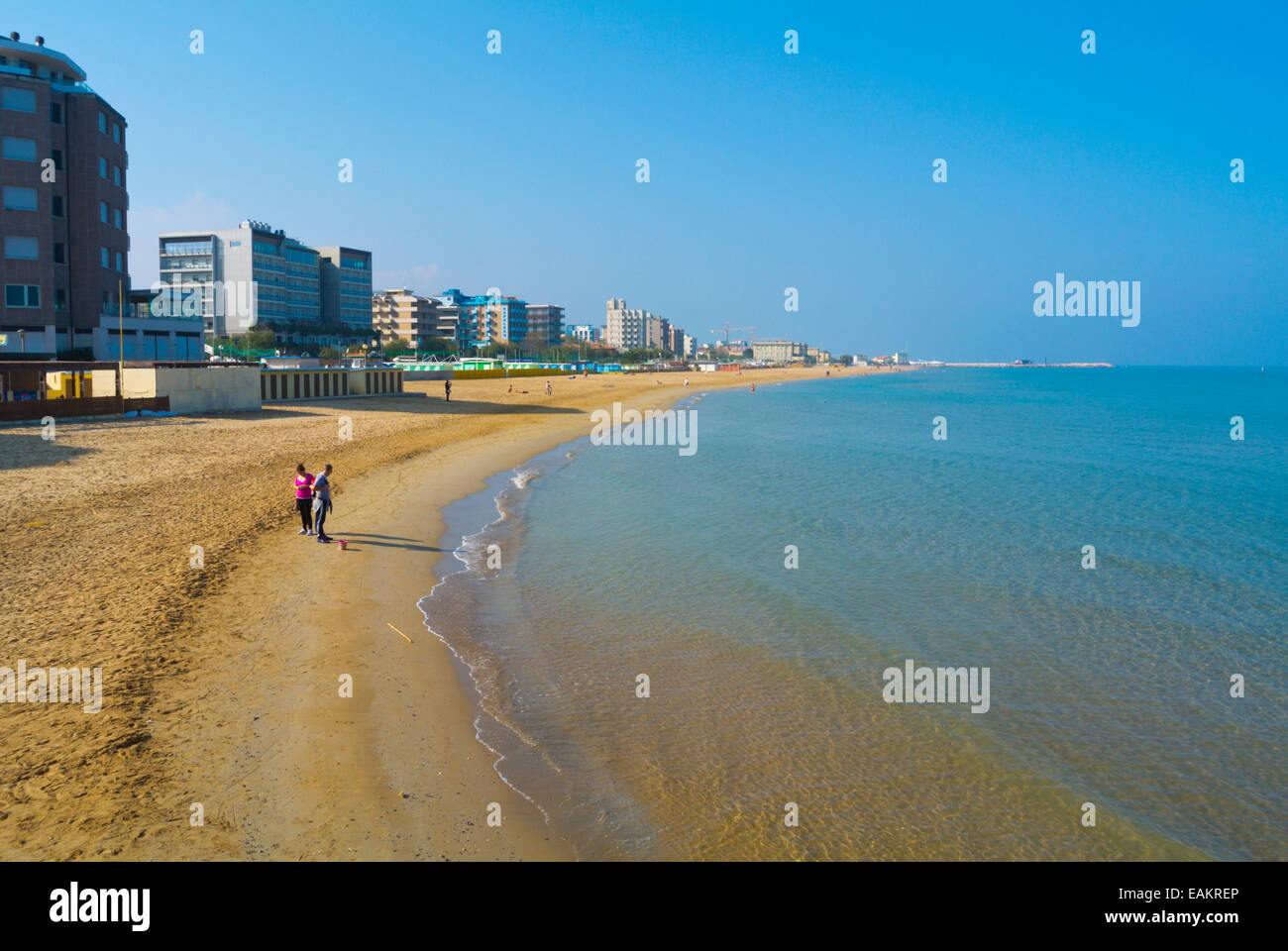 Pesaro beach Banque d'image et photos - Alamy
