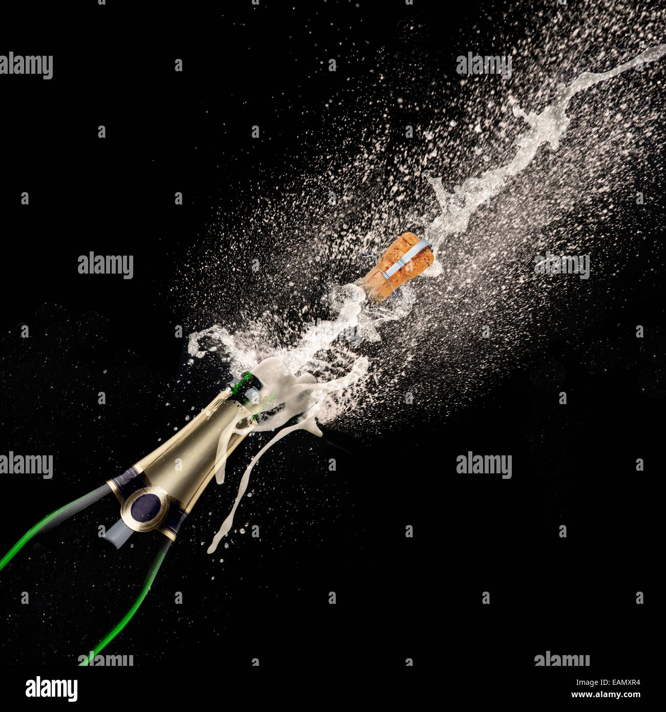 Champagne explosion Banque de photographies et d’images à haute ...