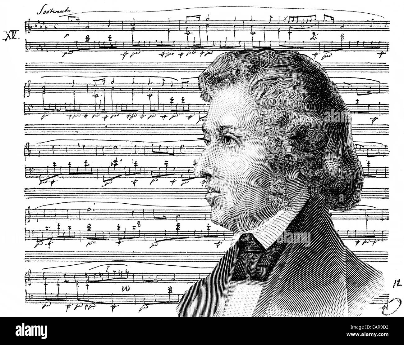 Fryderyk chopin portrait Banque de photographies et d’images à haute ...