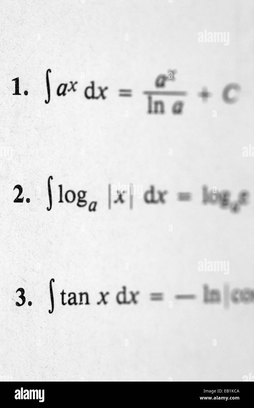 Maths equations Banque de photographies et d’images à haute résolution ...