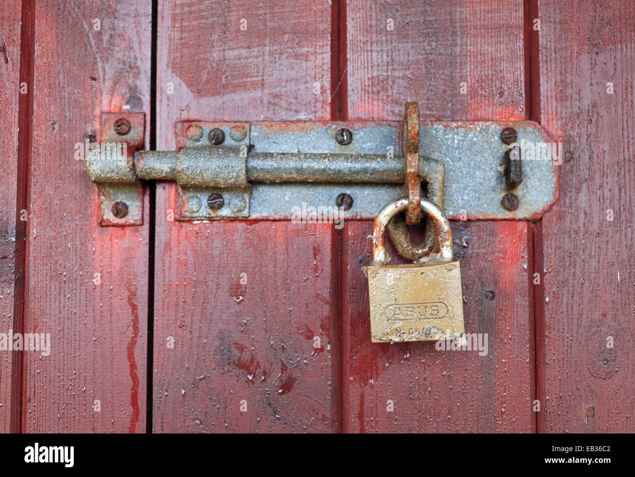 Porte cadenas en bois Banque de photographies et d’images à haute ...