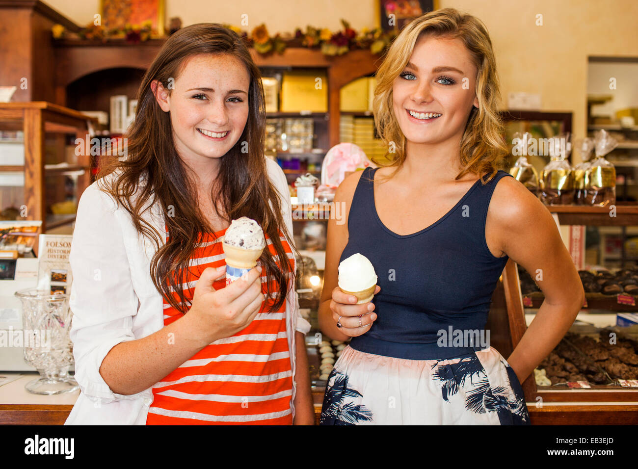 Ice Cream Shop Store Banque d'image et photos - Alamy