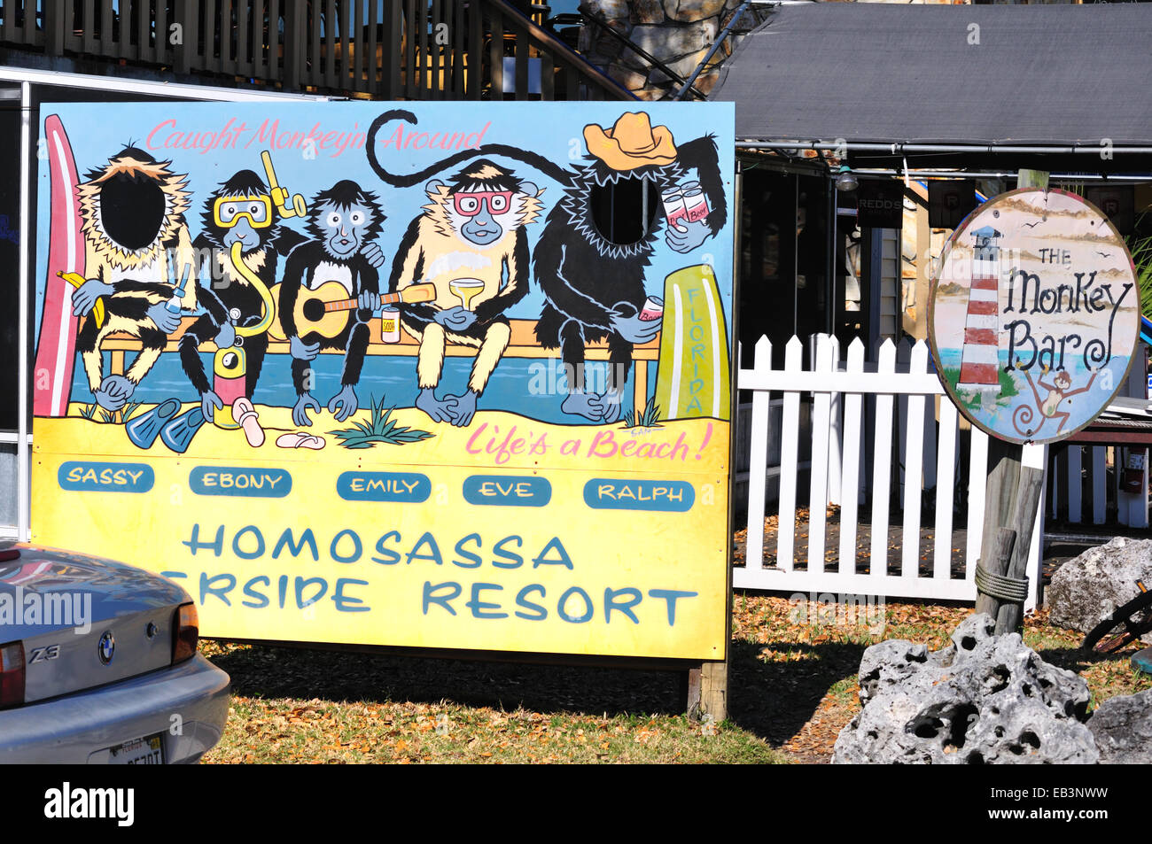 Homosassa riverside resort Banque de photographies et d’images à haute ...