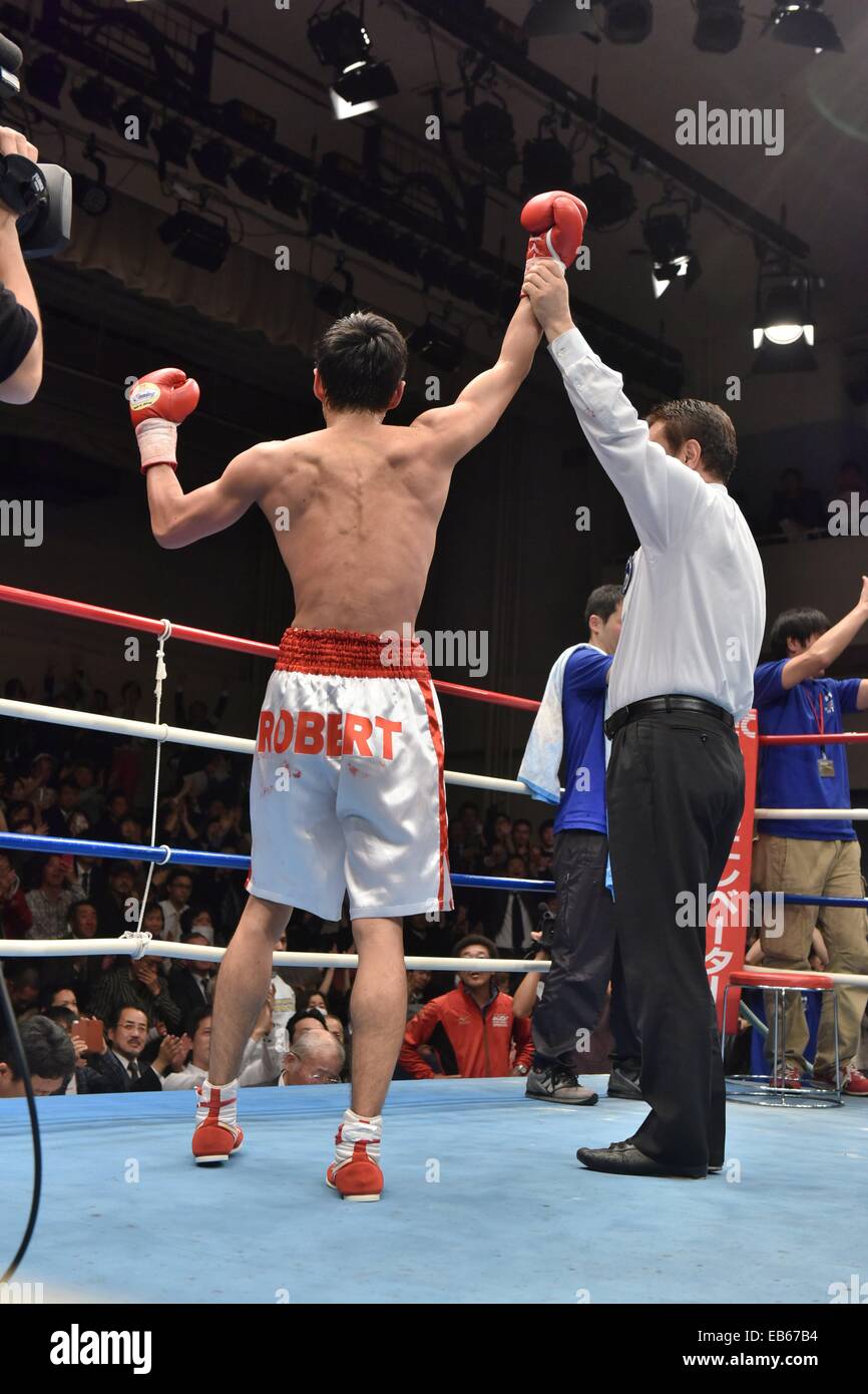 Tokyo, Japon. 26 Nov, 2014. (L-R) Robert Yamamoto (Hiroshi Yamamoto ...