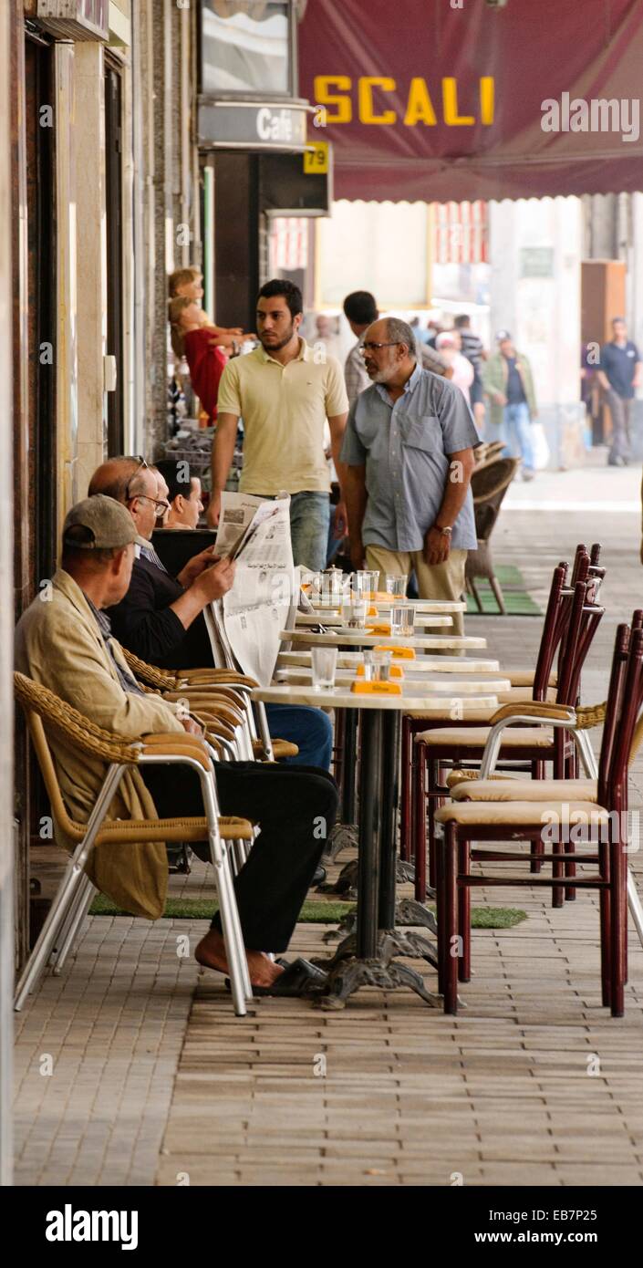 Café culture à casablanca Banque de photographies et d’images à haute ...