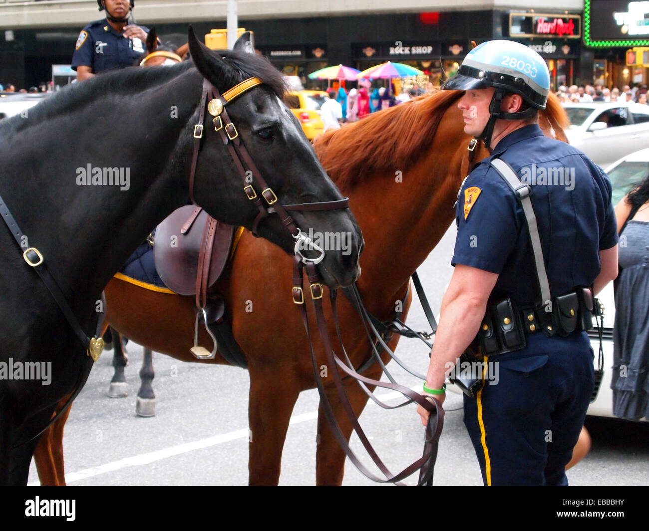 New york city police mounted unit Banque de photographies et d’images à ...