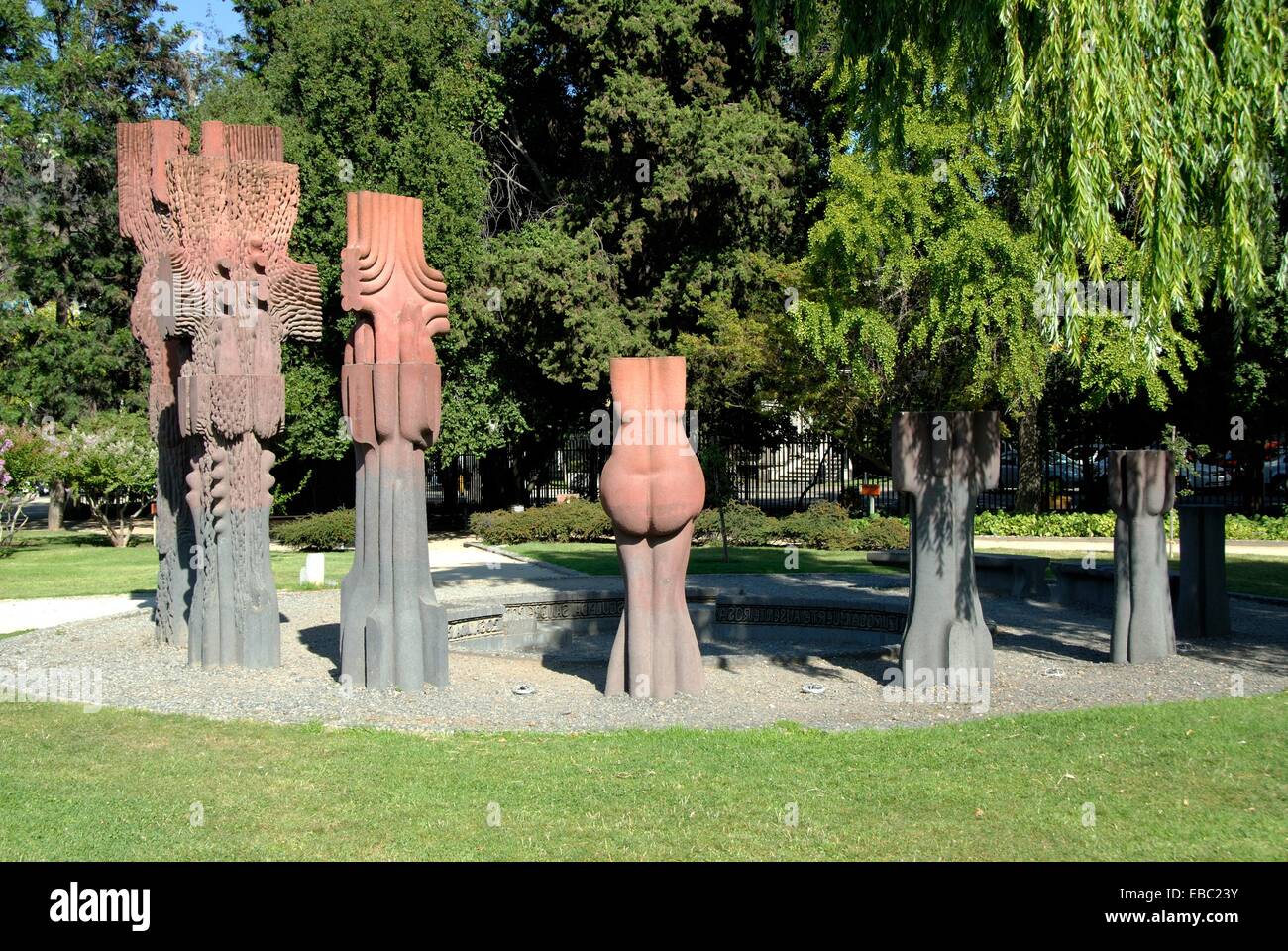 Conjunto escultórico - ornamentales par Federico Assler, Museo Parque ...