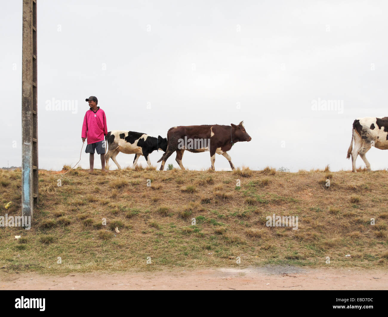 Banlieue de la capitale antananarivo Banque de photographies et d ...