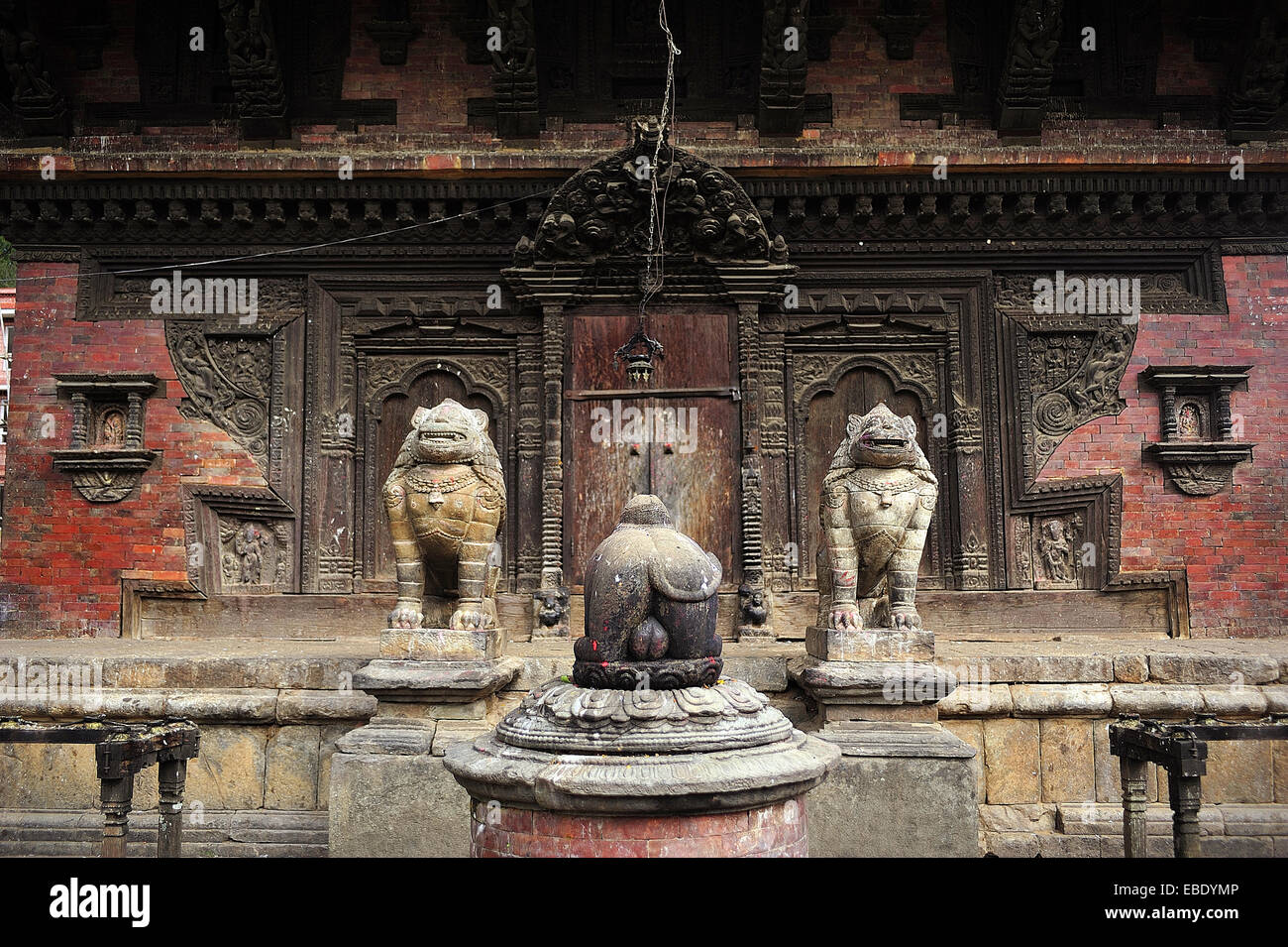 Indreshwar Mahadev temple hindou, Panauti, Vallée de Katmandou, Népal ...