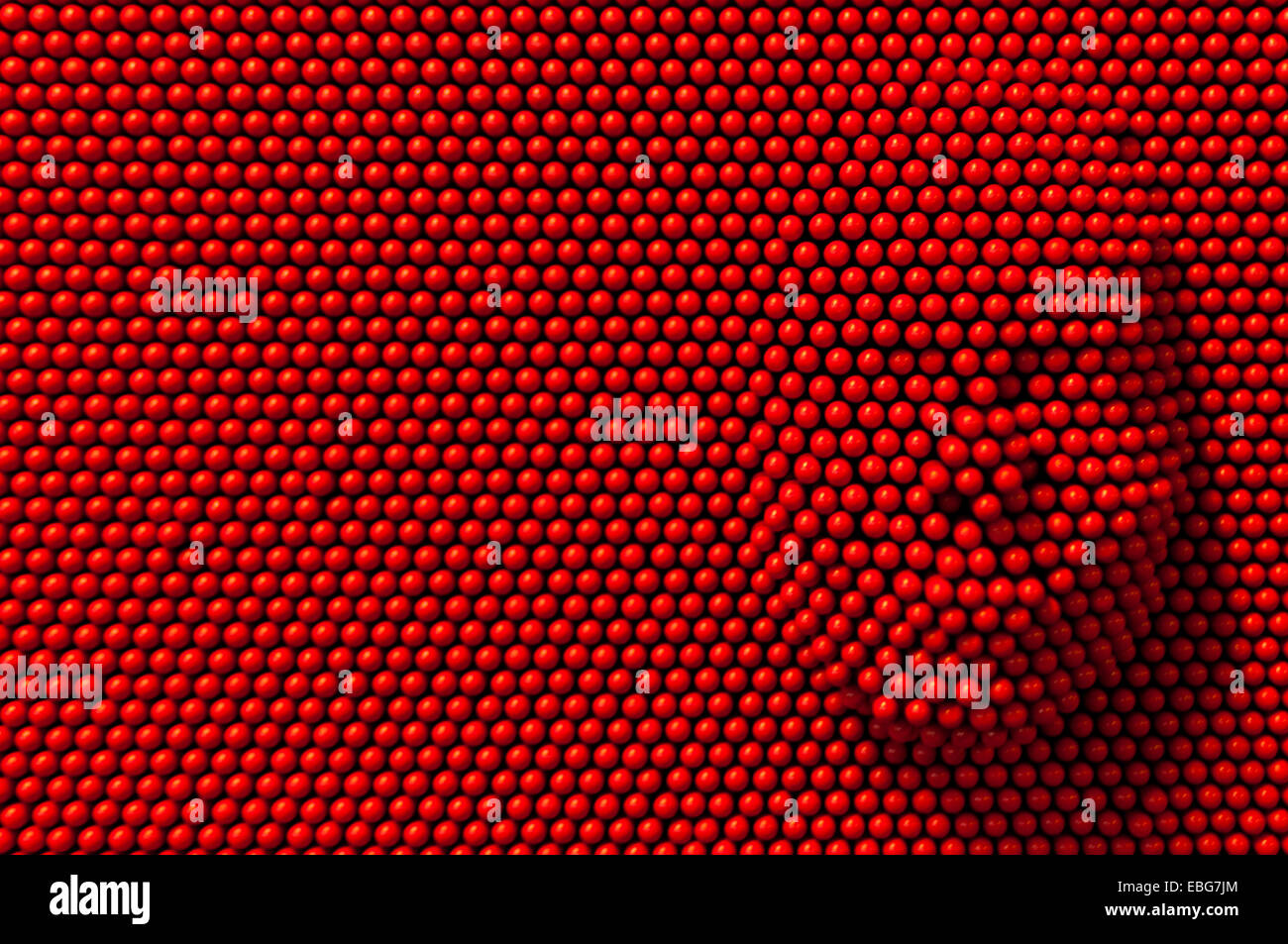 Le point rouge Banque de photographies et d’images à haute résolution ...