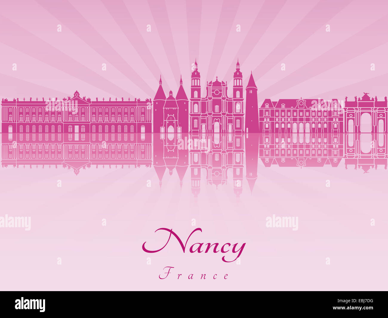 Nancy skyline Banque de photographies et d’images à haute résolution ...