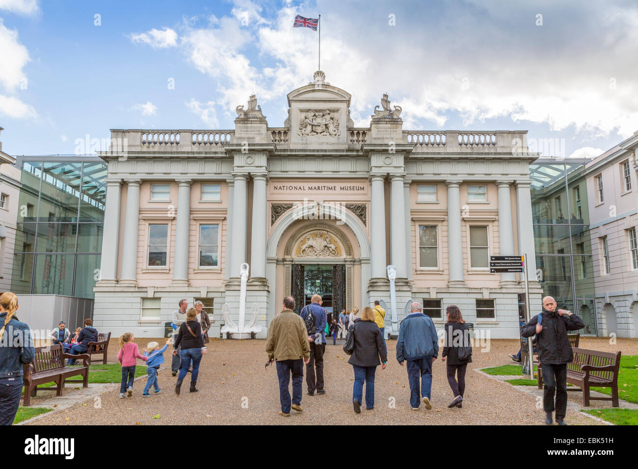 Maritime greenwich unesco world heritage site Banque de photographies ...