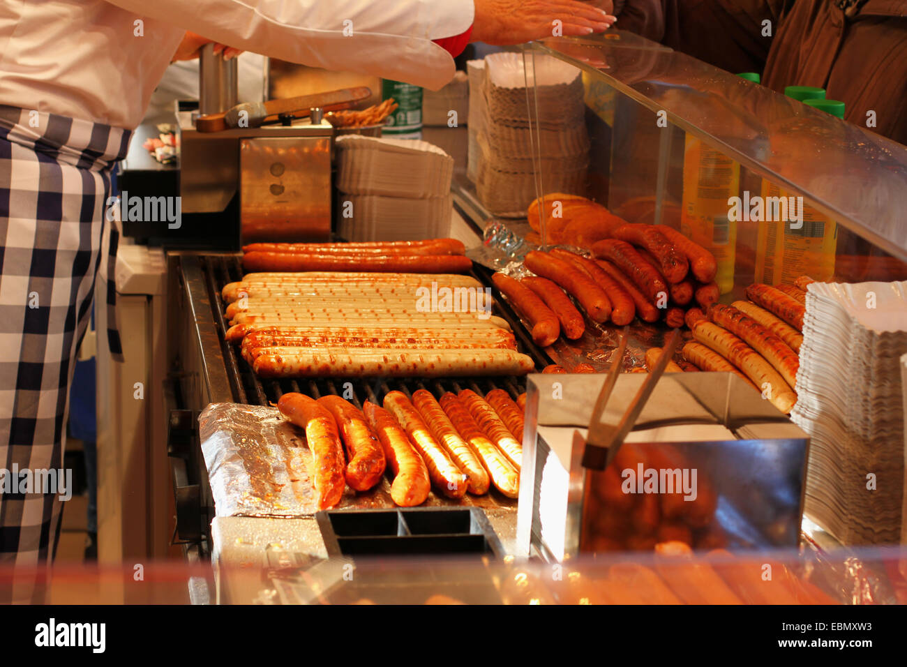 German sausages Banque de photographies et d’images à haute résolution - Alamy