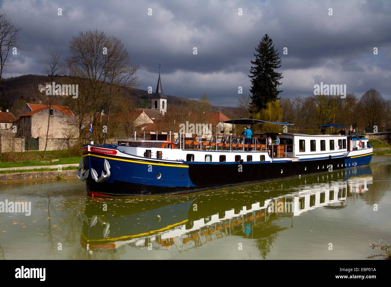 Canal boat barge peniche Banque de photographies et d’images à haute ...