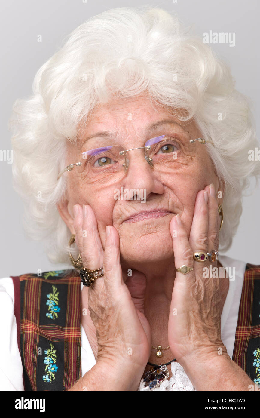 Quand je suis une vieille femme Banque de photographies et d’images à ...