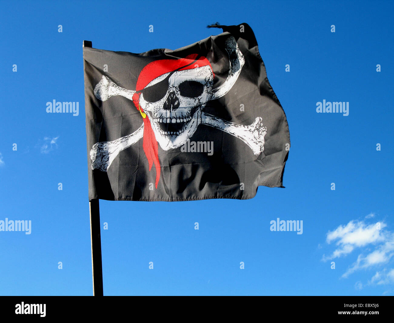 Drapeau pirate Banque de photographies et d’images à haute résolution ...