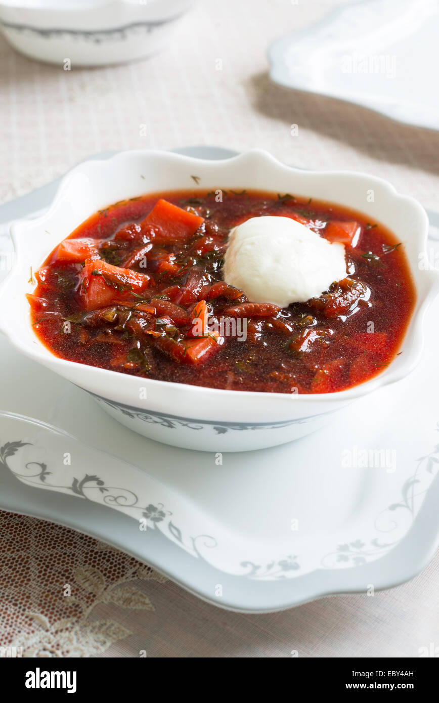 Russian dinner table Banque de photographies et d’images à haute ...