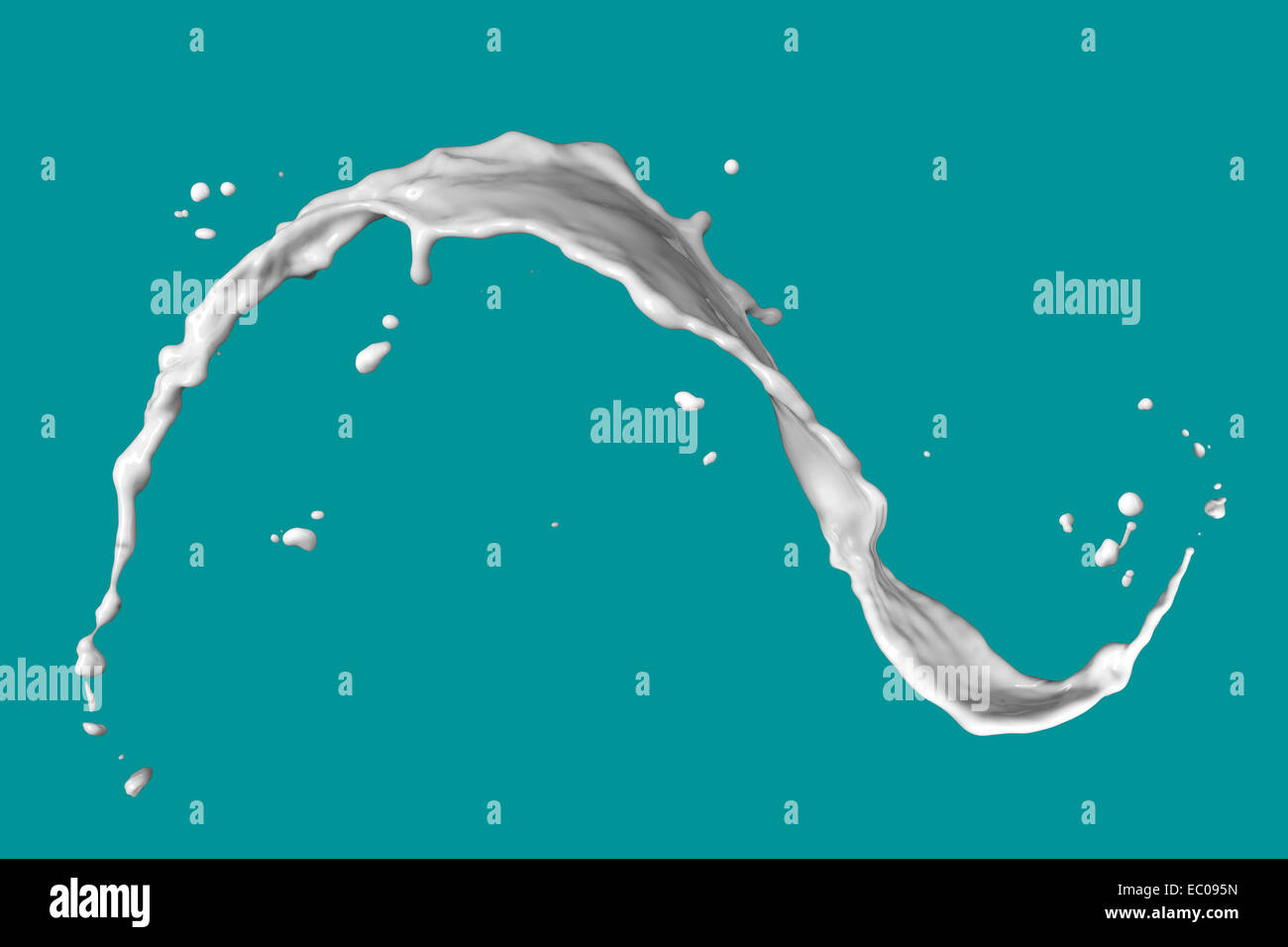 Milk splash Banque de photographies et d’images à haute résolution - Alamy