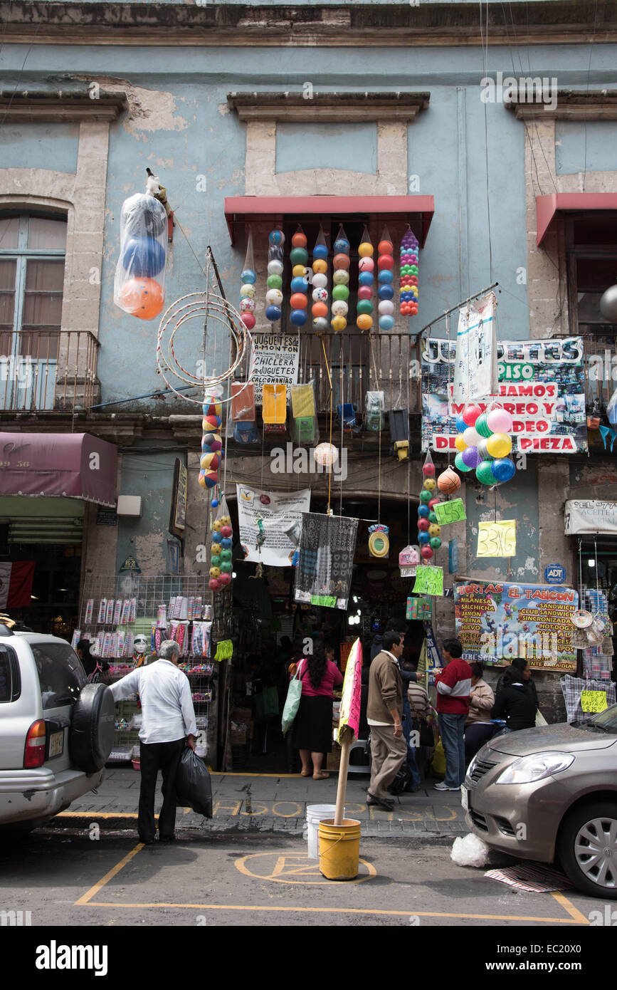 La Vie Dans Les Rues De Mexico Banque d'image et photos - Alamy