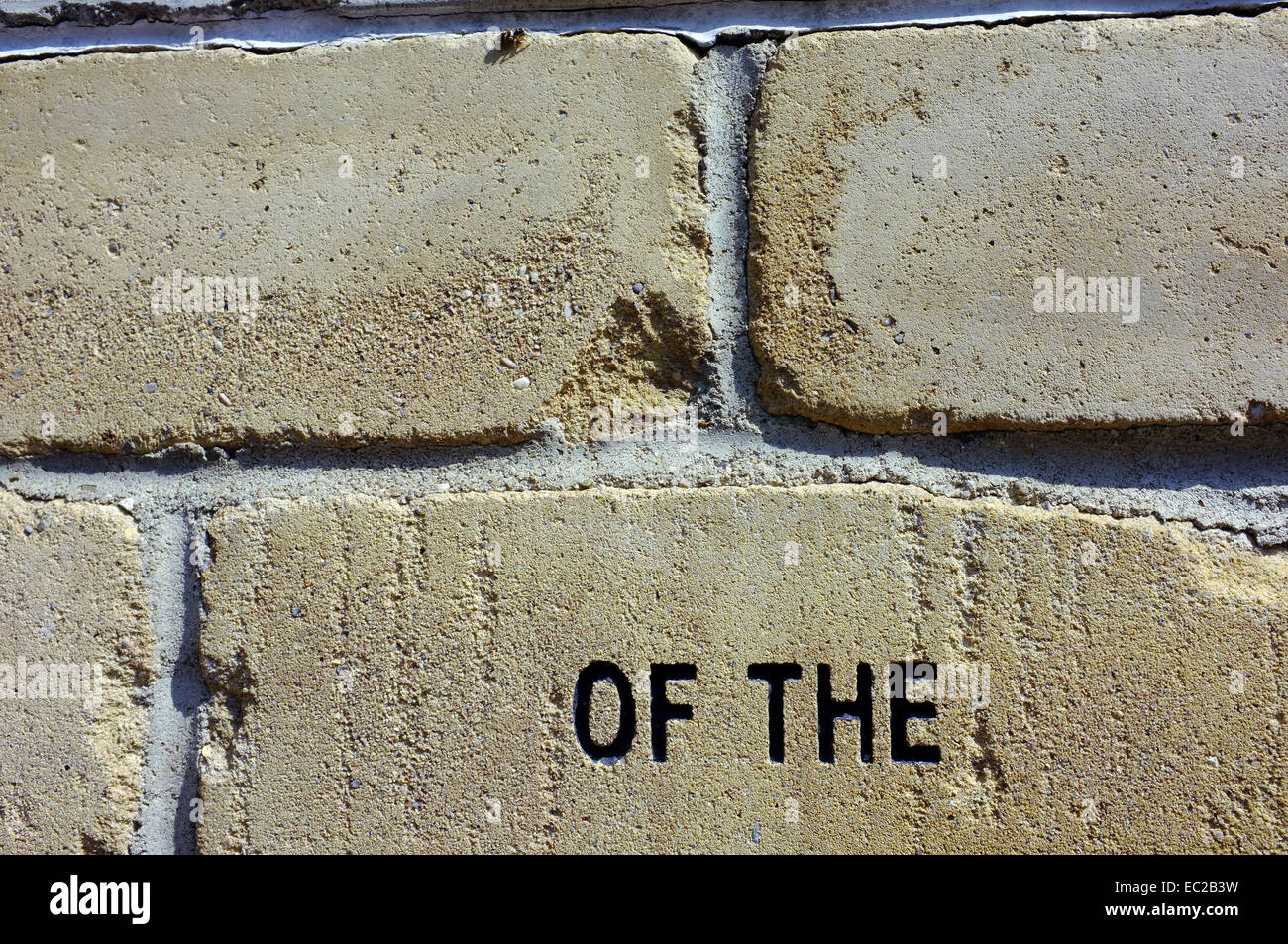 Les mots brique par brique Banque de photographies et d’images à haute ...