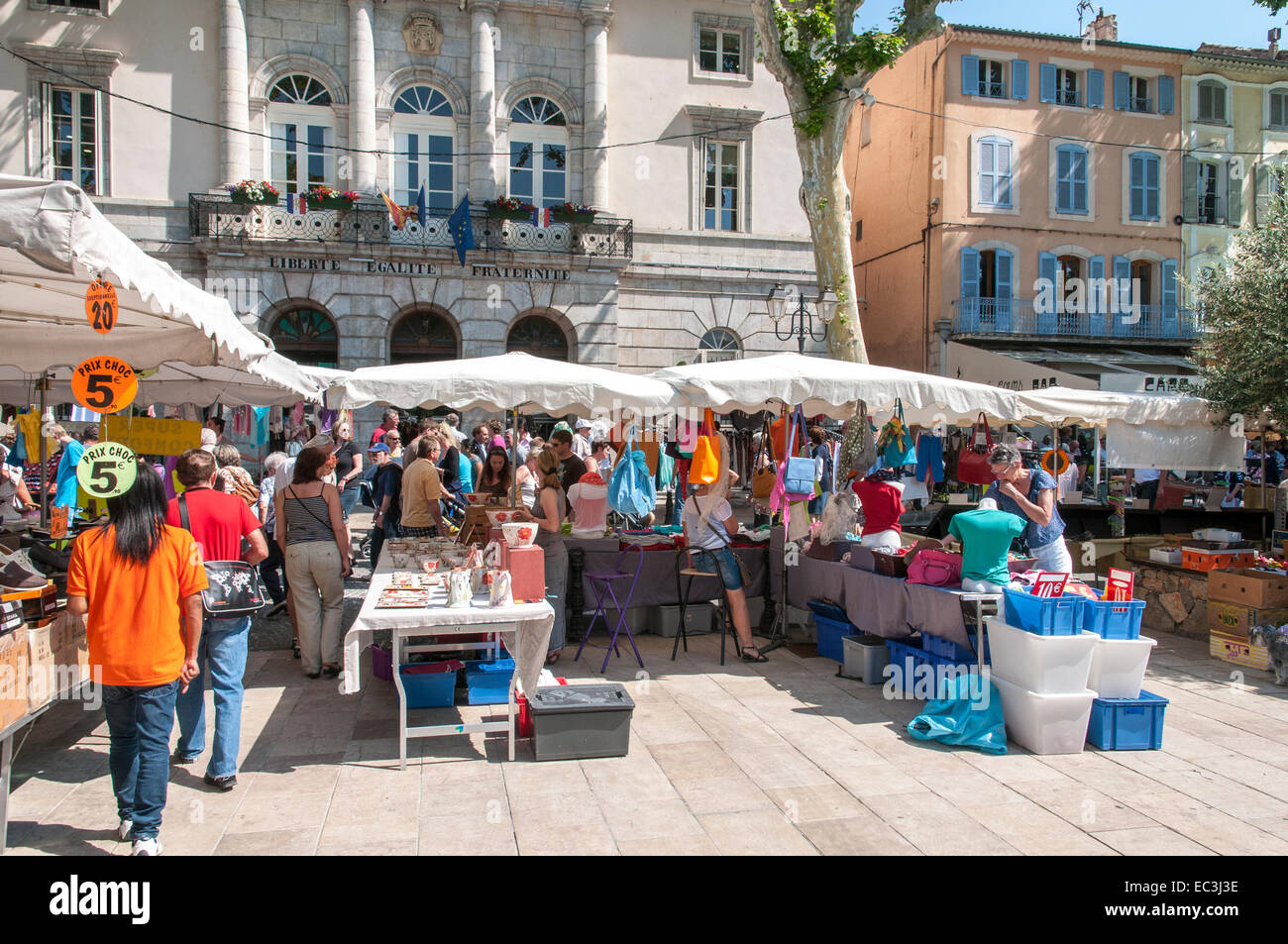 Lorgues market provence Banque de photographies et d’images à haute ...
