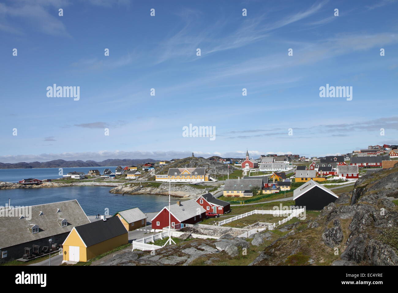 Nuuk greenland monument Banque de photographies et d’images à haute ...