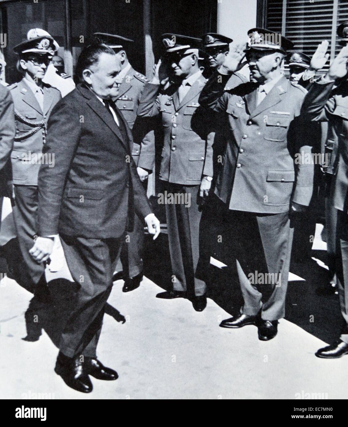Le maréchal Castelo Branco (20 septembre 1897 - 18 juillet 1967) chef ...