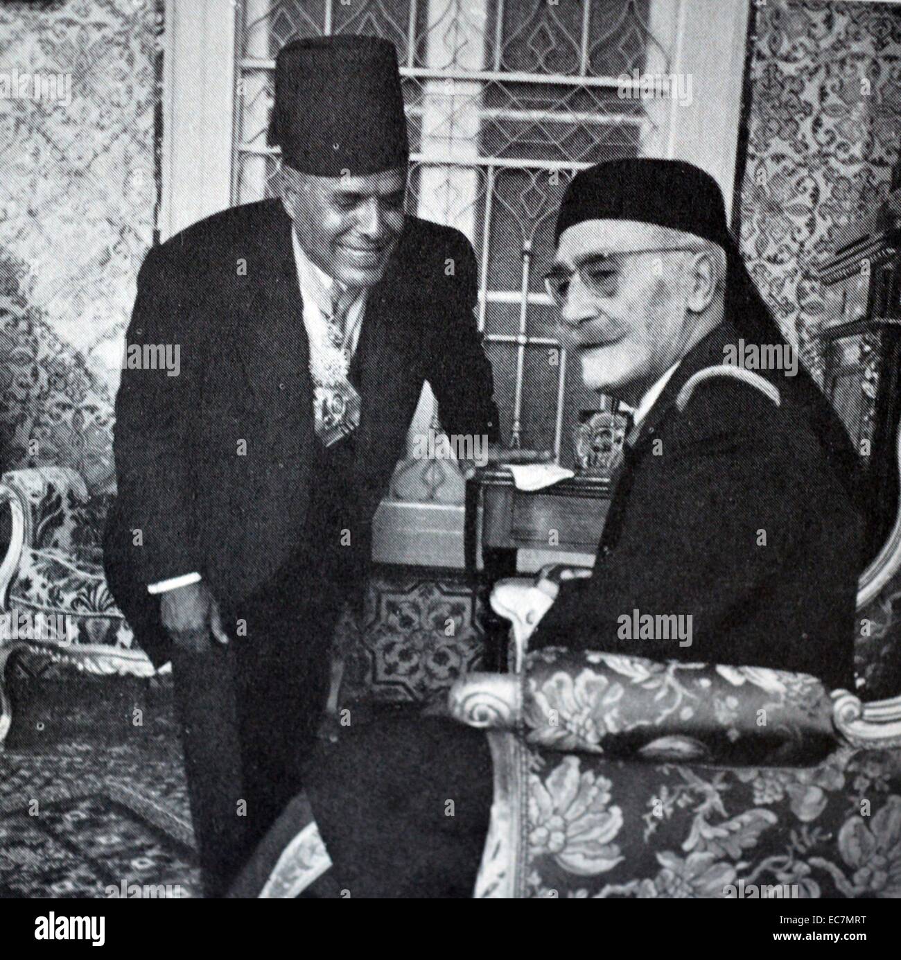 Mohammed VIII al-Amin, le bey de Tunisie (1943 - 1956). a été le ...