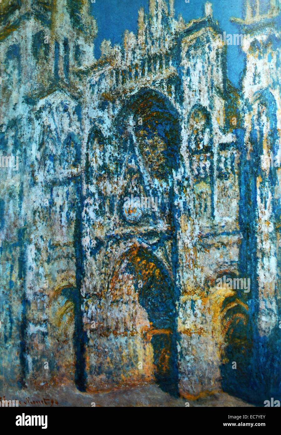 Claude Monet (1906-1957) "La Cathédrale de Rouen', 1894. Huile sur ...