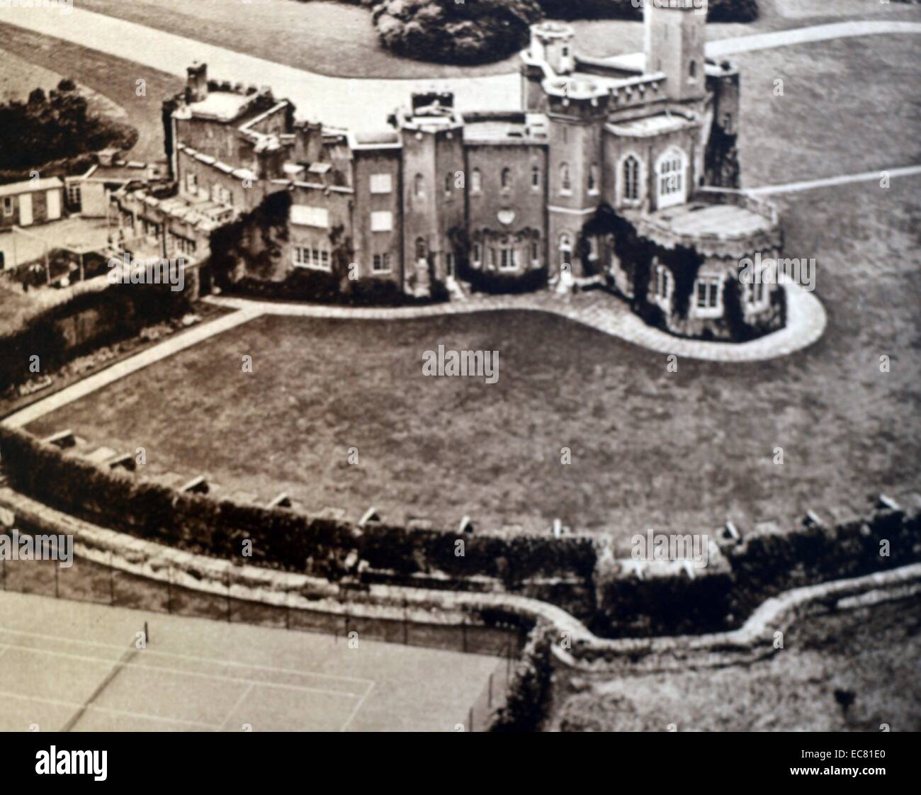 Fort Belvedre où le roi Édouard VIII annonce son abdecation comme roi d ...