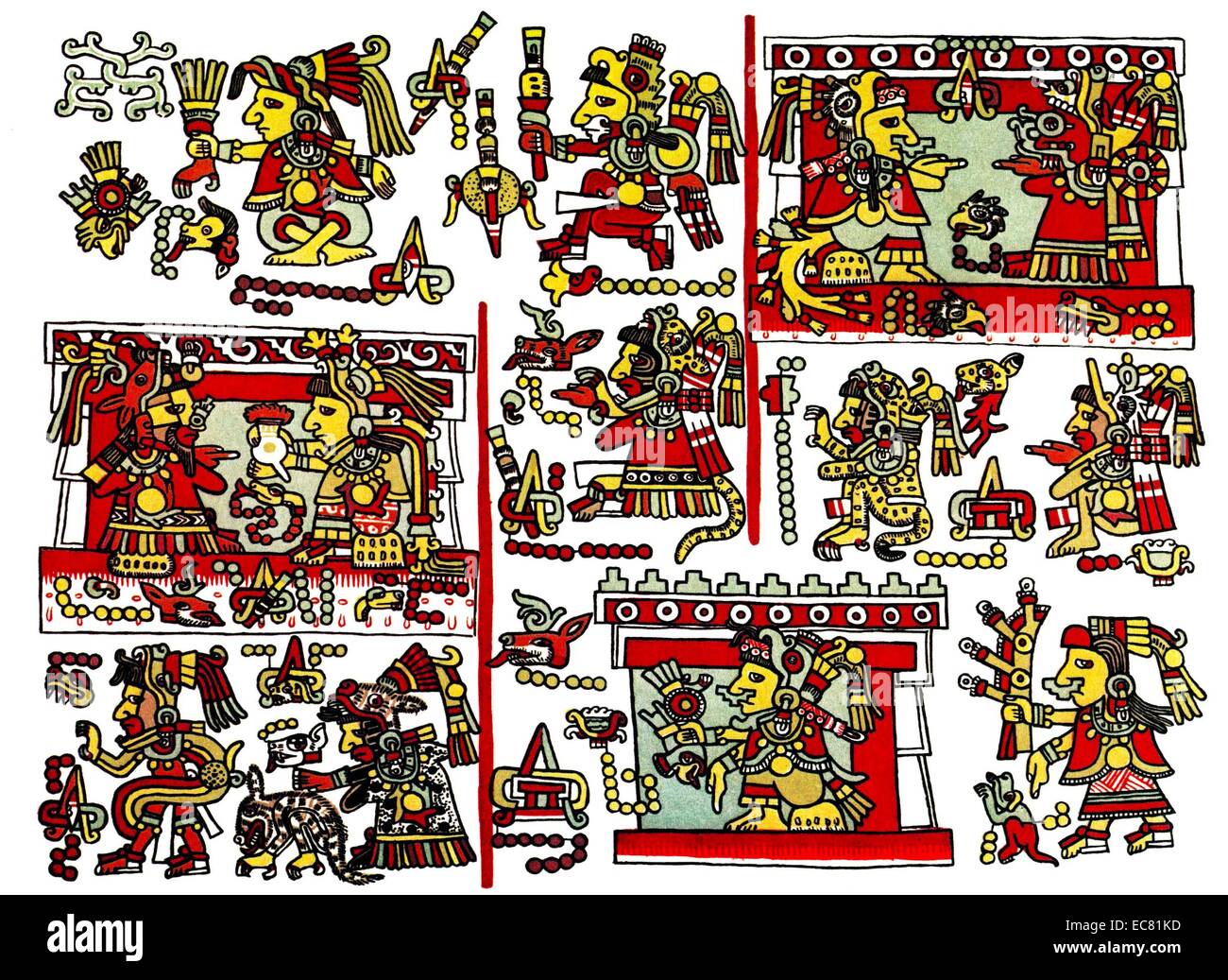 Codex zouche nuttall Banque de photographies et d’images à haute ...