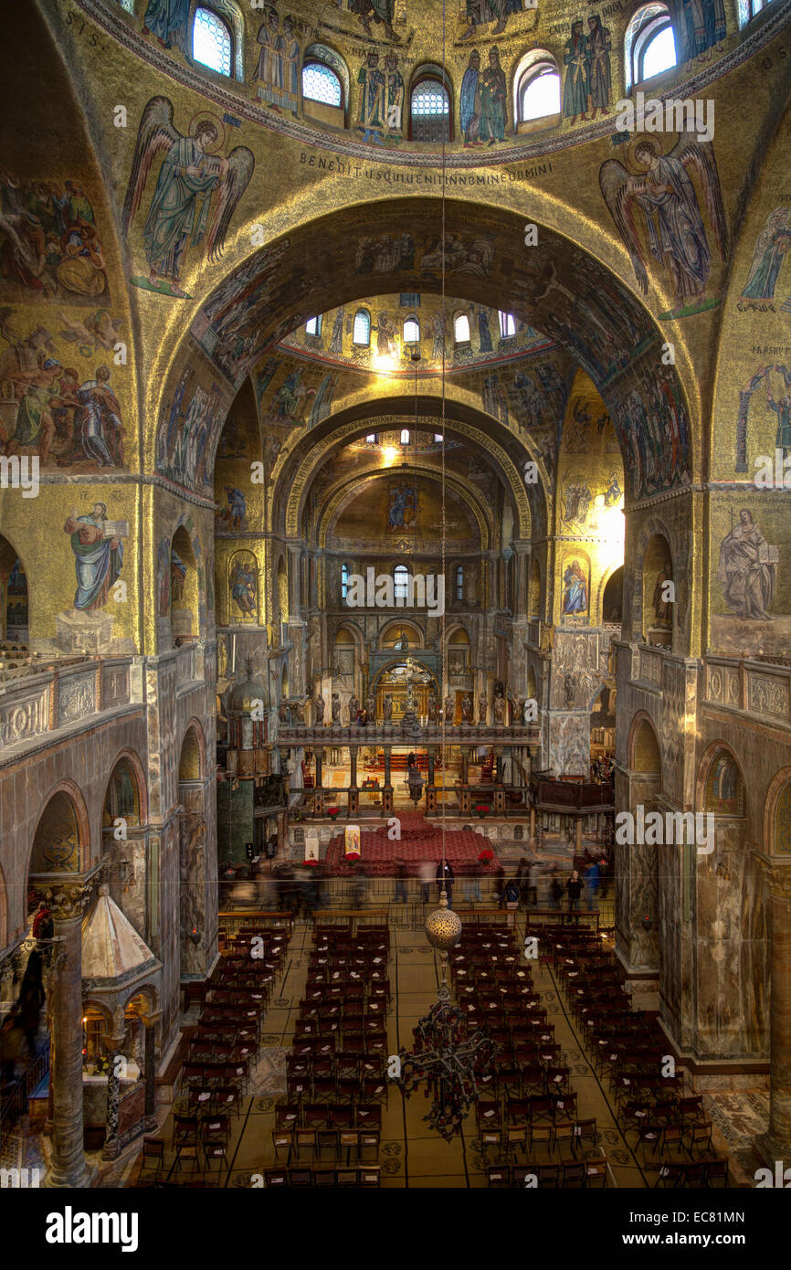 La Basilique Saint Marc, Venise, Italie Photo Stock - Alamy
